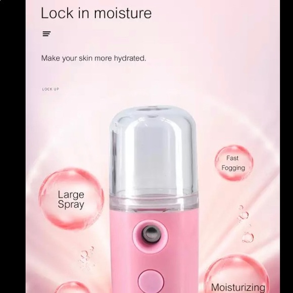 Nano | Skincare | Nano Portable Mist Sprayer Light Blue | Poshmark